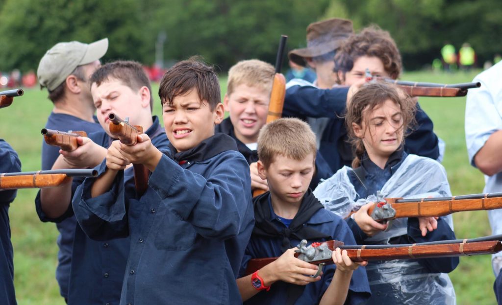 Typical Scout Infantry Weekend – The Scout Brigade of Fort George