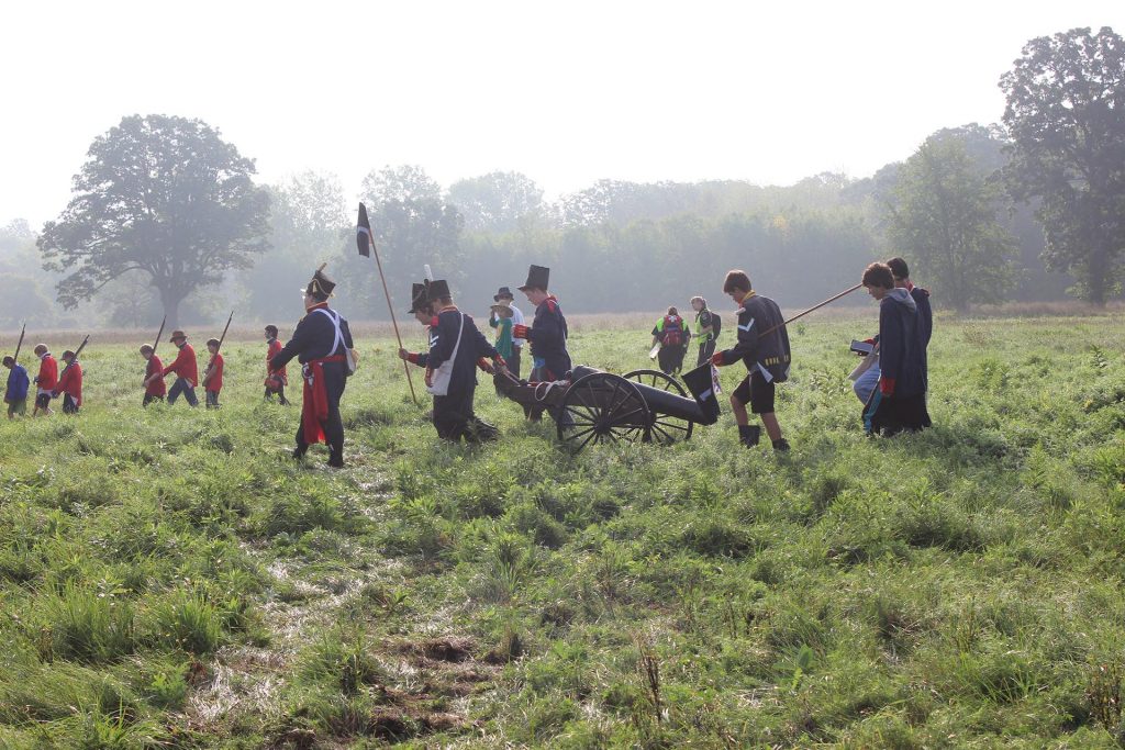 Typical Scout Infantry Weekend – The Scout Brigade of Fort George